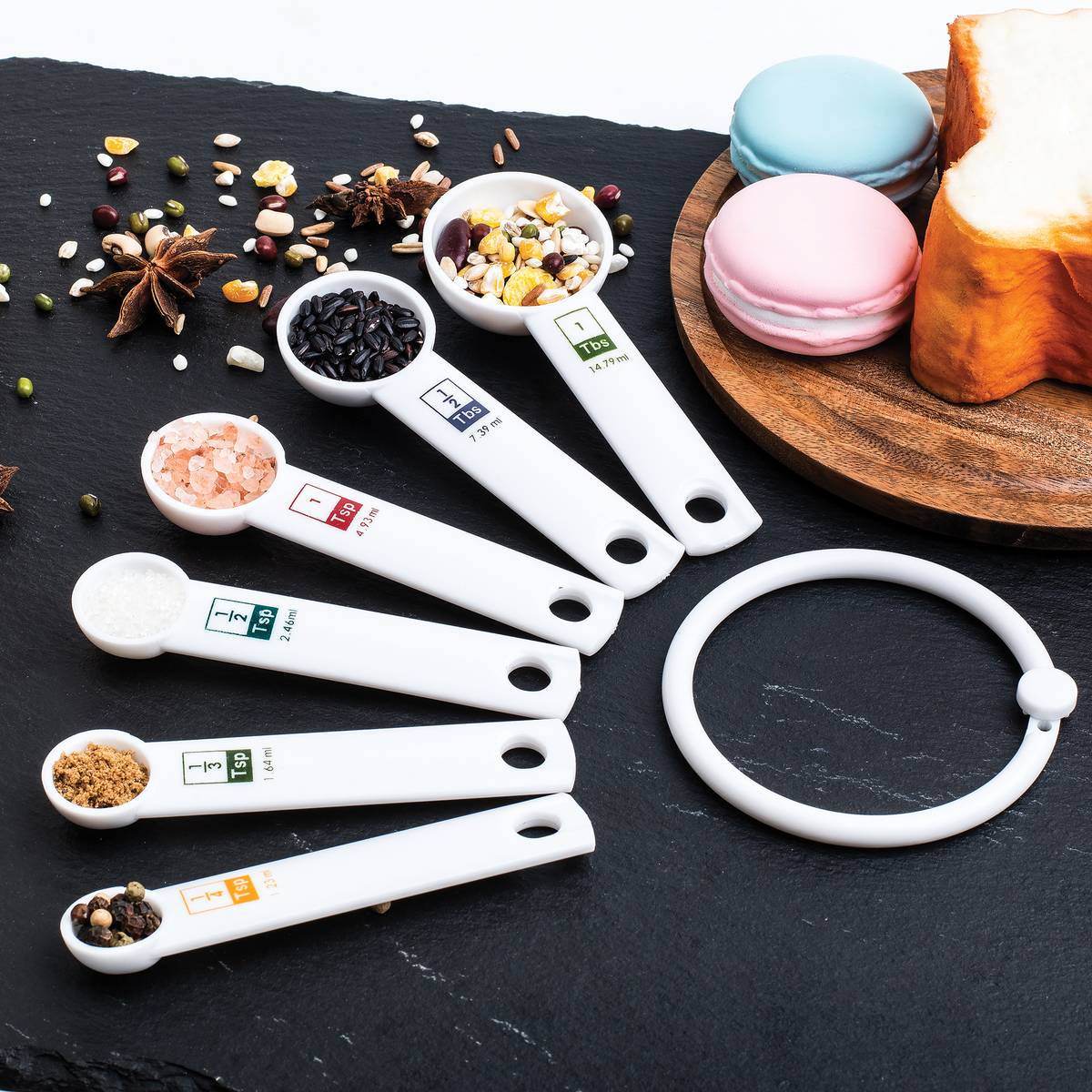 Measuring Spoon Set- 6 Piece – The Kitchen Shop